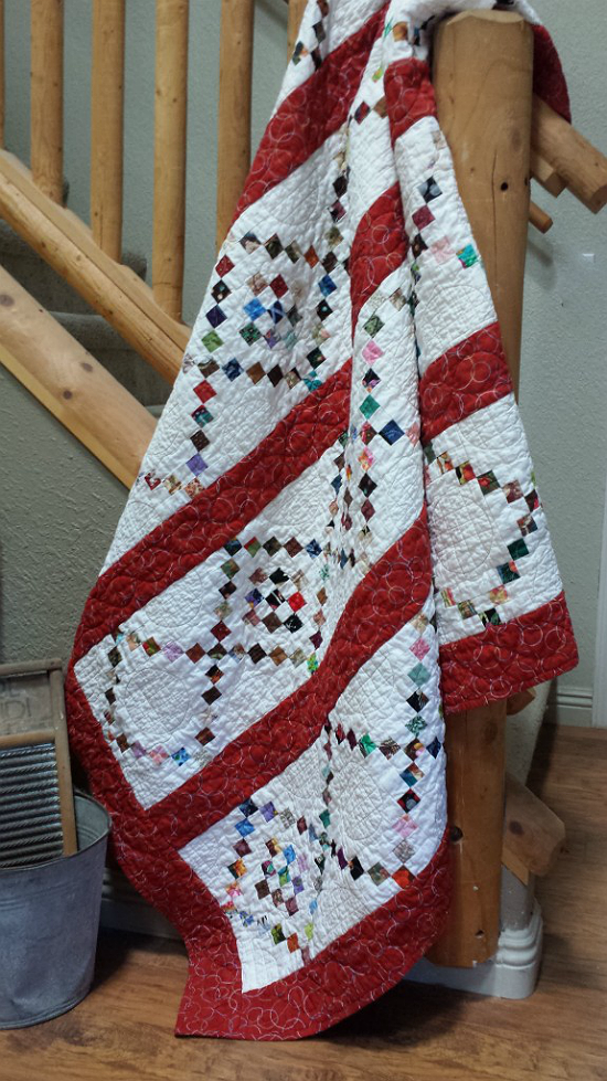 Red Patchwork Quilt