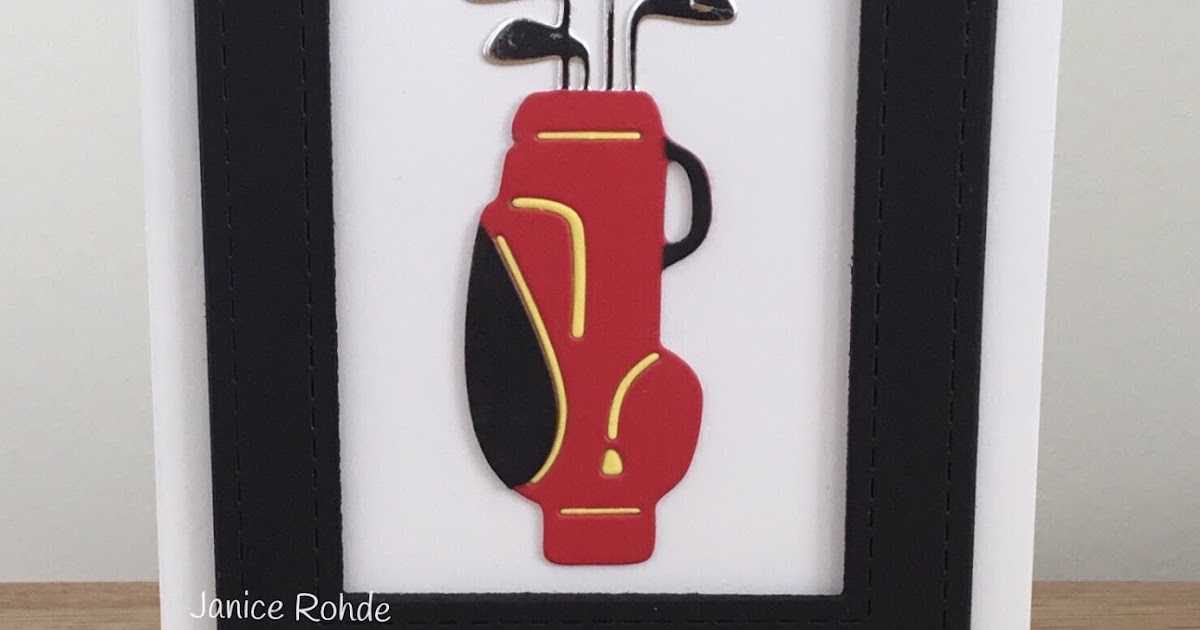 My Craft Room Makes: Birthday Card for a Golfer