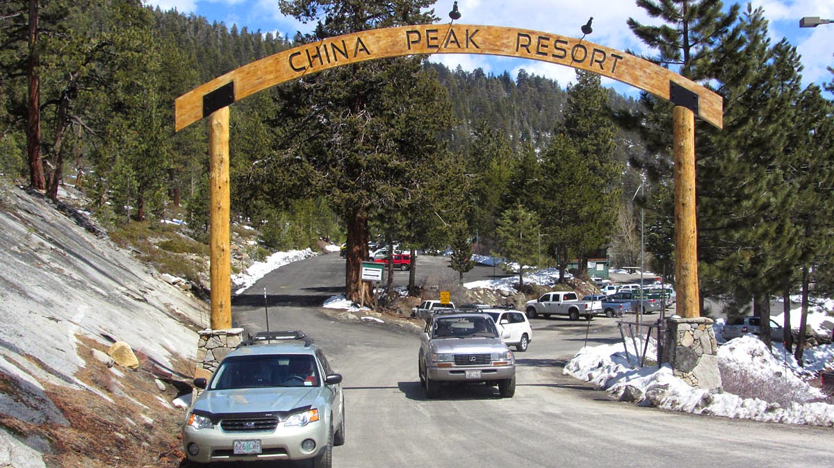 Ski Delights: China Peak, near Fresno, California