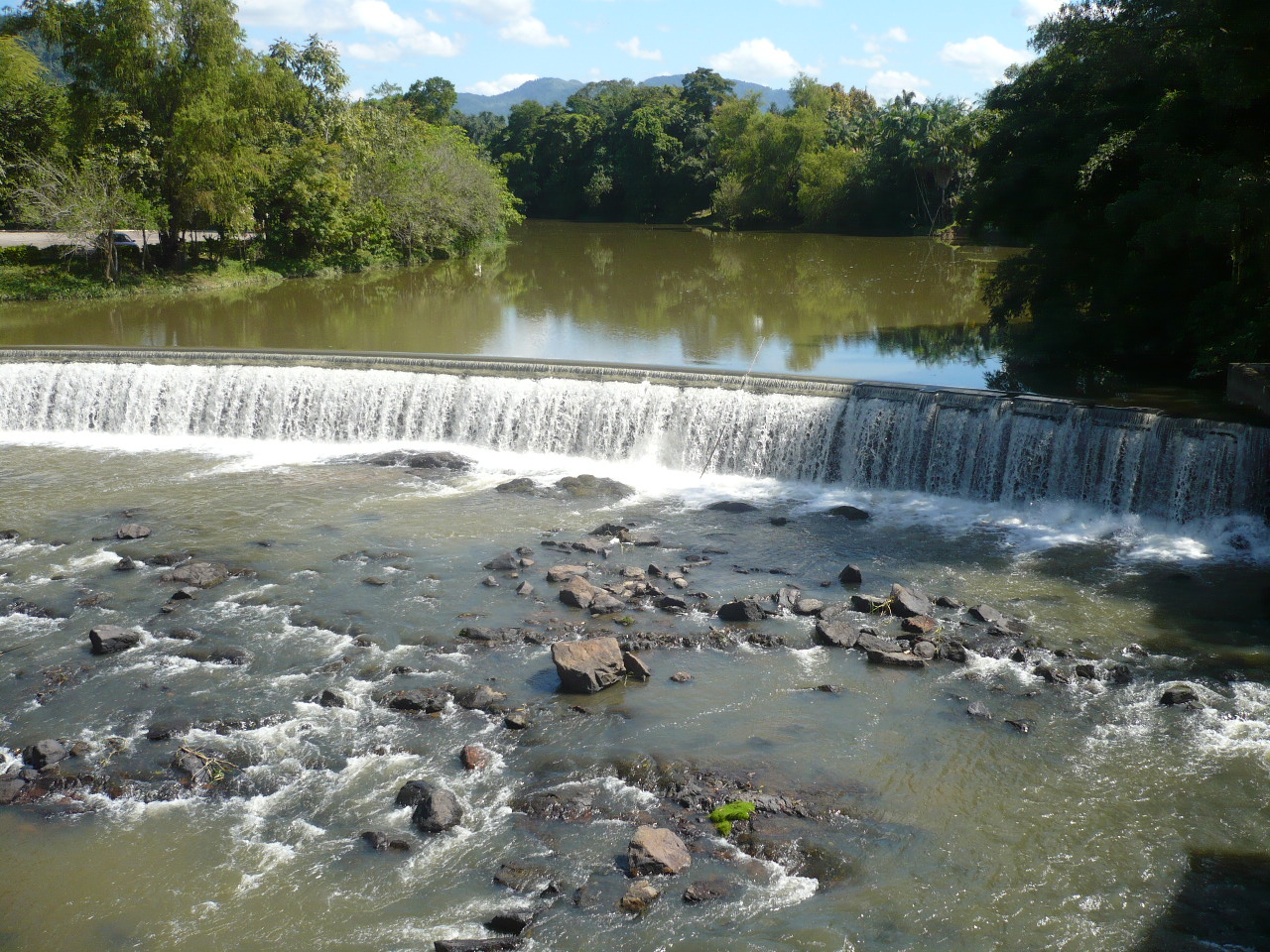 PAISAGENS EM FOTOS: Represa em Timbó - SC
