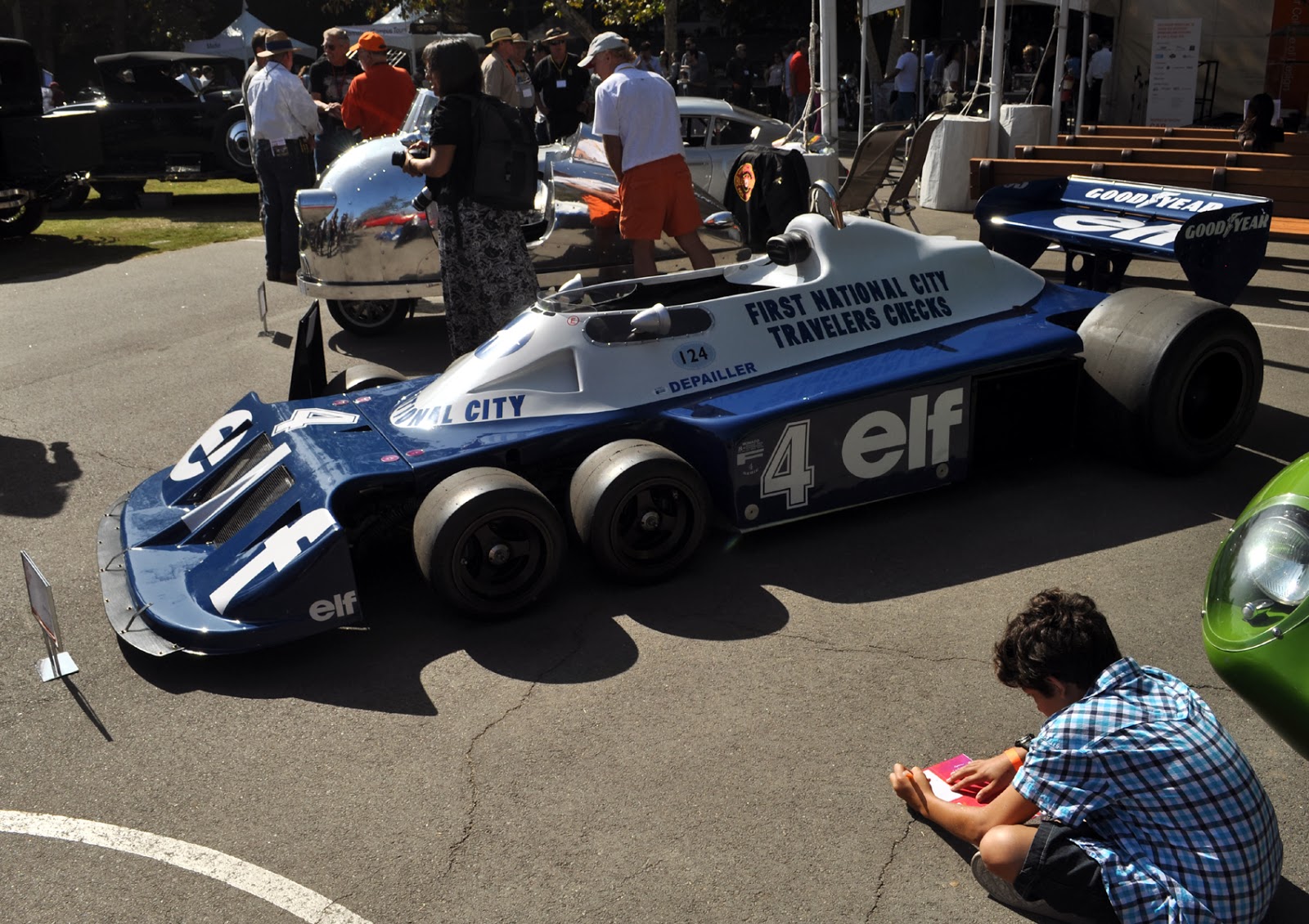 Just A Car Guy: I never imagened I've ever see the Tyrell ELF 6 wheel ...