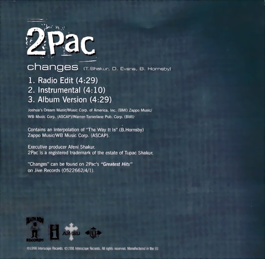 highest level of music: 2Pac - Changes-(EU_CDS)-1999-hlm