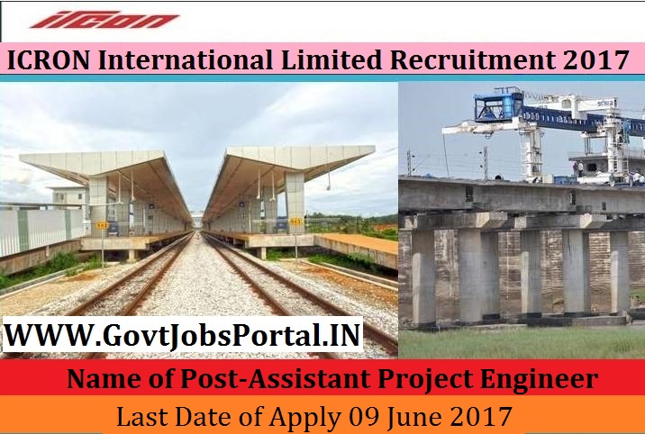 Ircon Infrastructure & Services Limited Recruitment 2017– Engineer ...