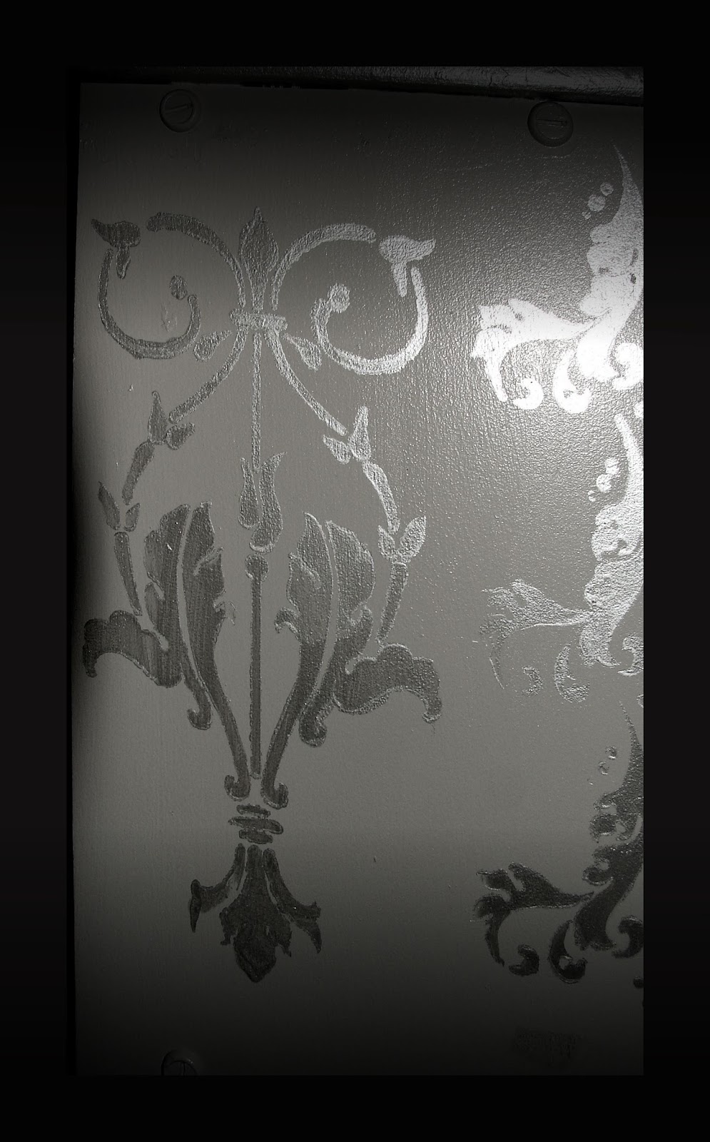 Angelic Whisper: Refurbished shelf / up-cycled old bed post