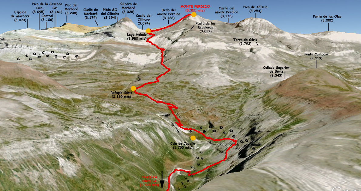 11 MACIZOS, 11 CUMBRES DEL PIRINEOS: MONTE PERDIDO (3.355 mts)