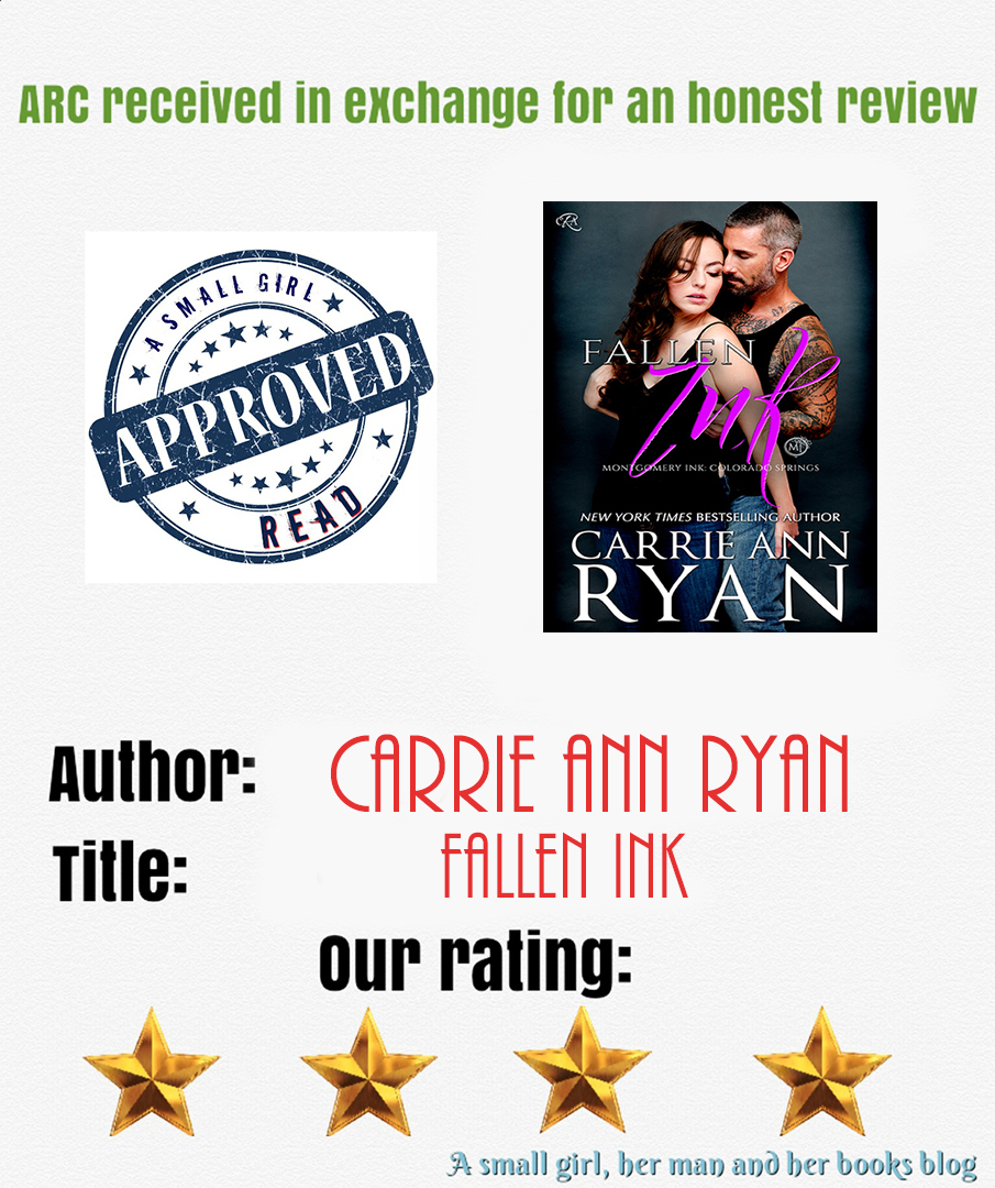 Fallen Ink (Montgomery Ink: Colorado Springs, #1) by Carrie Ann Ryan ...