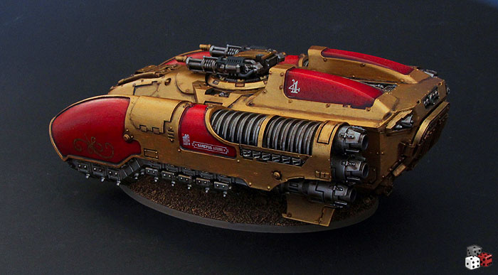 Würfelwiese: Talons of the Emperah: Legio Custodes Coronus Grav-Carrier