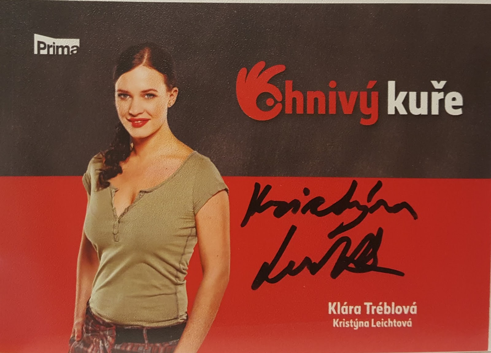 .AutogramyMira.: Kristýna Leichtová