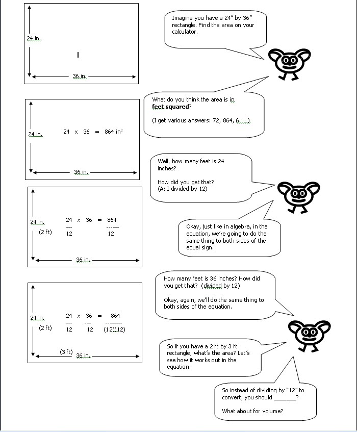 Math Teacher Mambo: Units Conversion