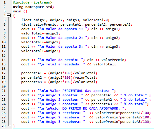Aprender Programar em C++: Fevereiro 2015