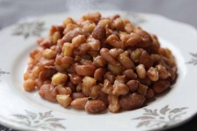 Kookkuns: Stampmielies en bone / Umqusho (Samp and Beans)