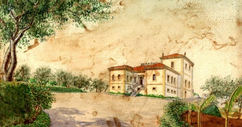 Il giardino della Villa Piccolo di Calanovella