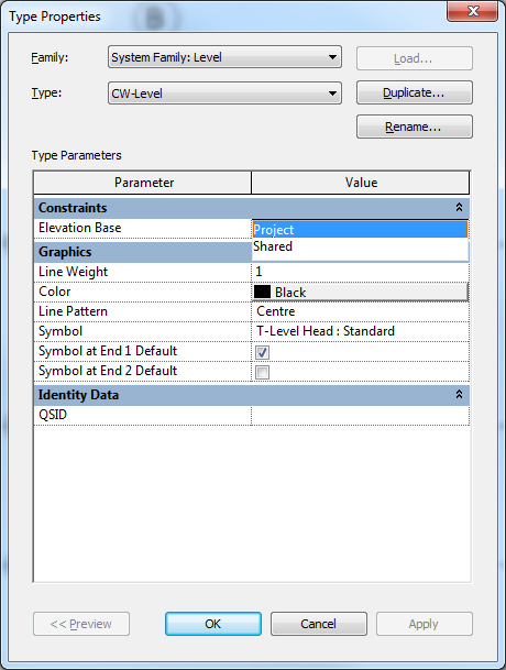 Revit Rants: Easily changing building levels