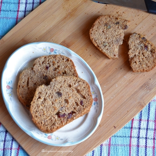 Divya's culinary journey: Honey Tea Bread