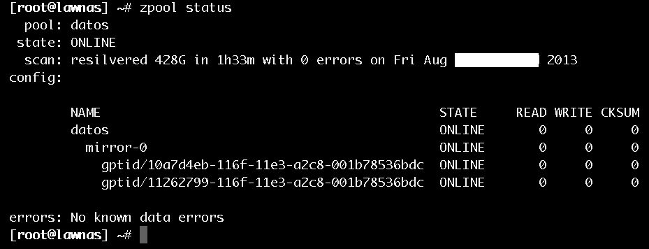 Upgrade de RAID en FreeNAS: Elige tu propia aventura ~ Security By Default