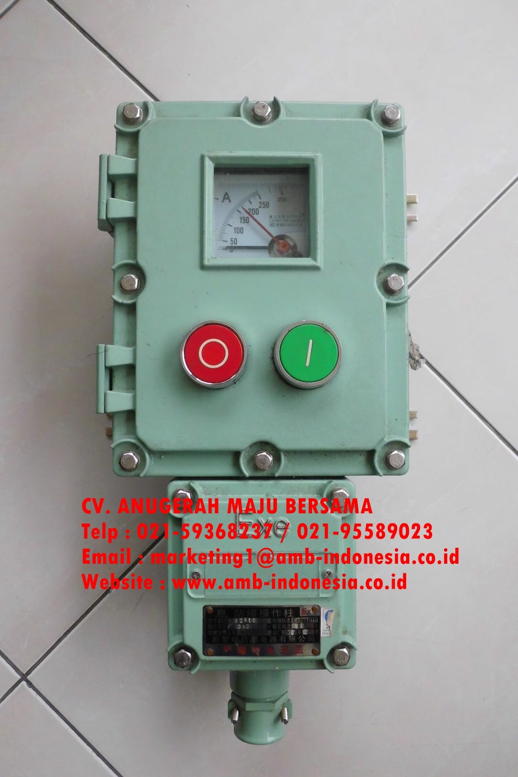 Anti Ledak: Jual Local Control Station Explosion Proof HRLM LBZ - LCZ ...
