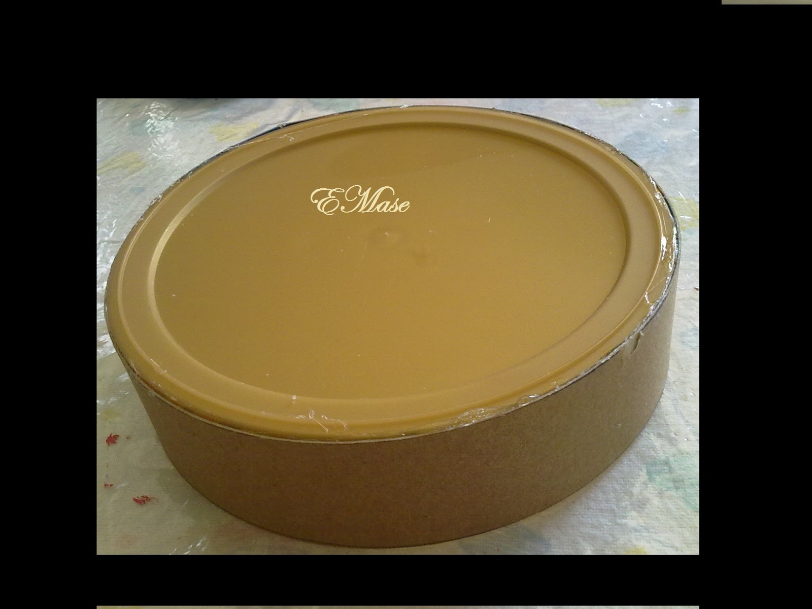 Ah! Como hacer Manualidades sencillas paso a paso: Como forrar una lata