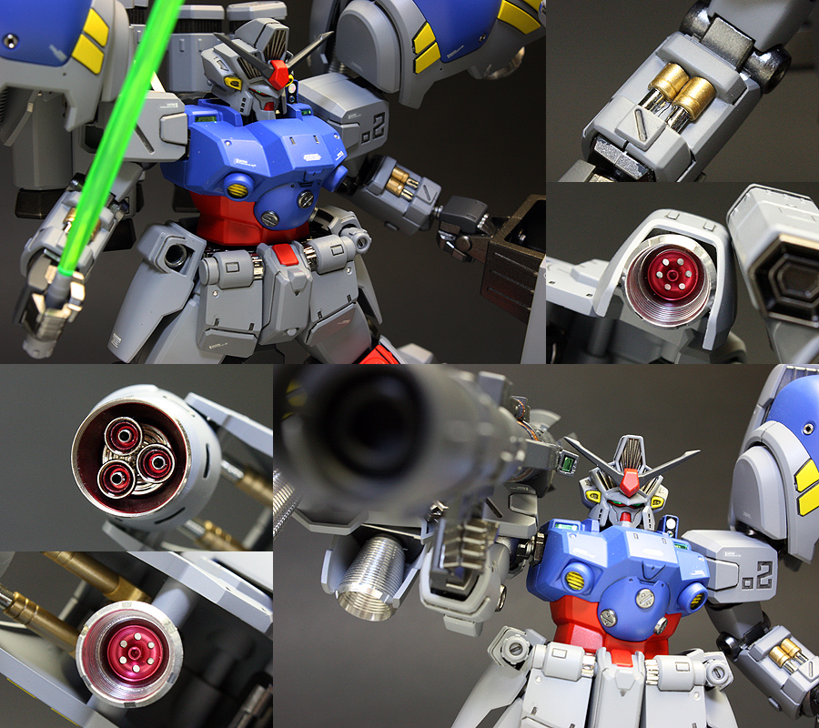 GUNDAM GUY: HGUC 1/144 RX-78GP02A Gundam GP02A [Type-MLRS] - Painted Build