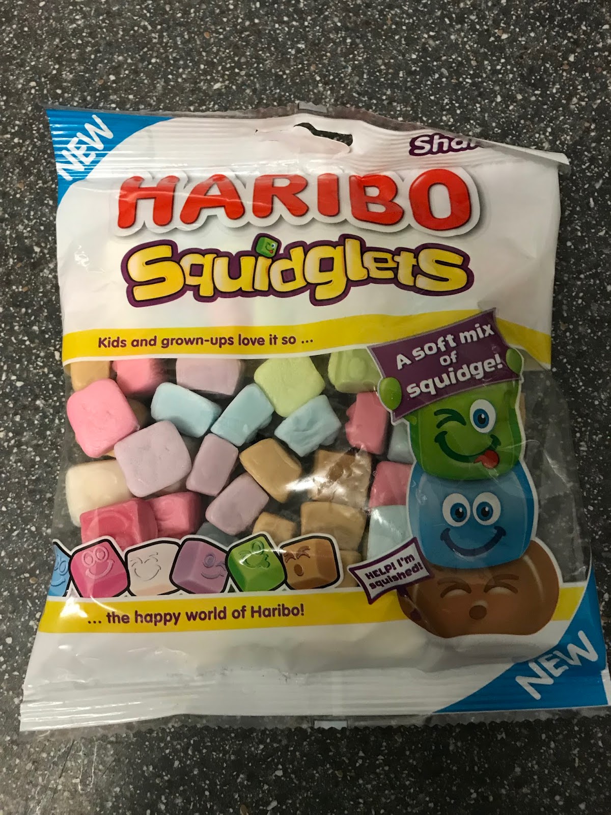 A Review A Day: Today's Review: Haribo Squidglets