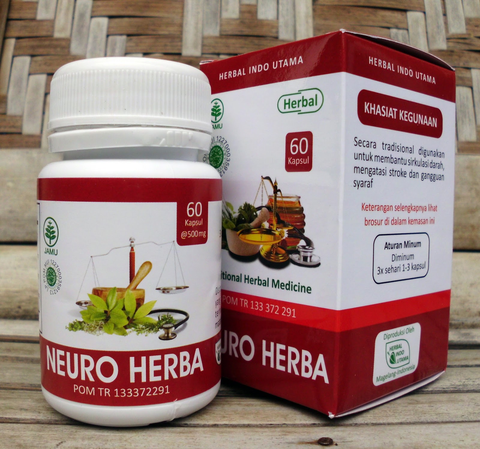 TOKO HERBAL YOGYAKARTA #almishbah: Neuro Herba HIU