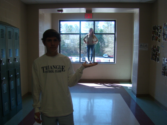 Art of Apex High School: Forced Perspective Photography