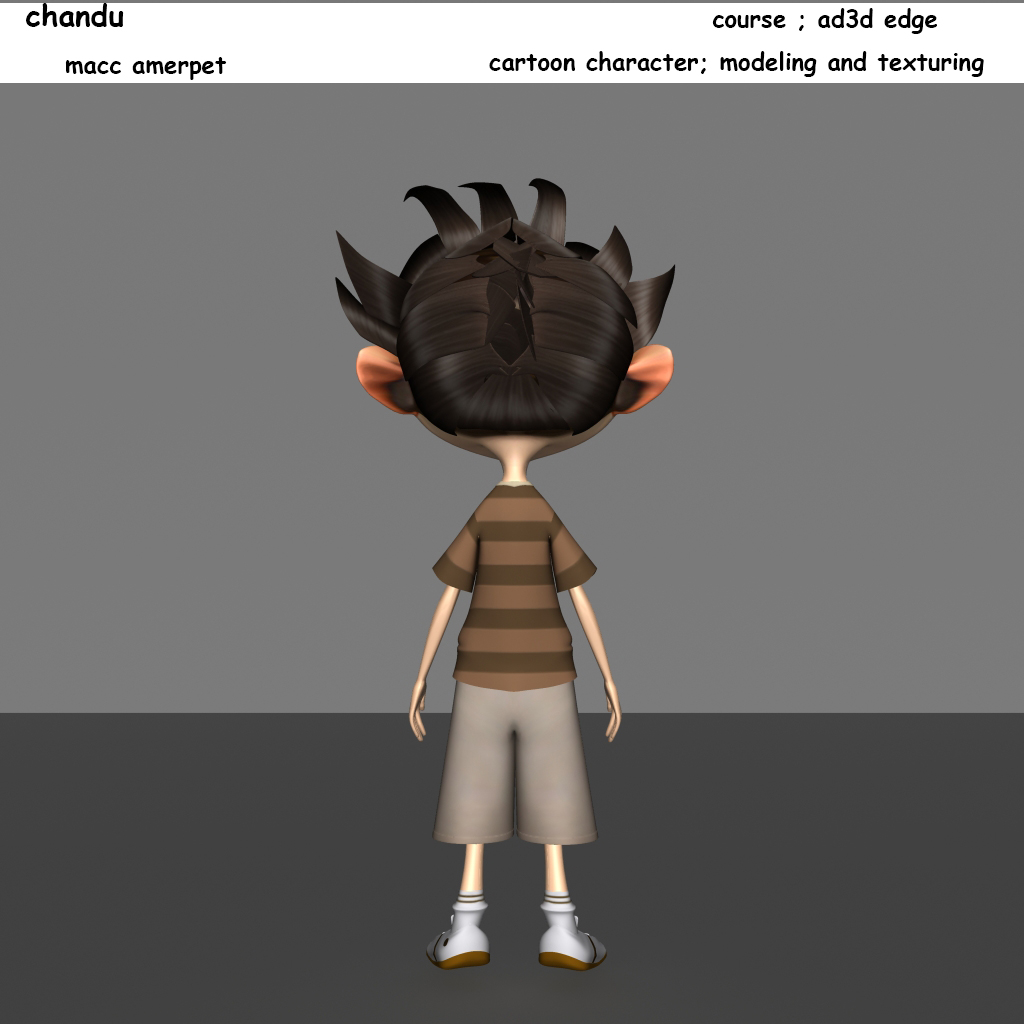 3d modeling and texturing: cartoon modeling and texturing