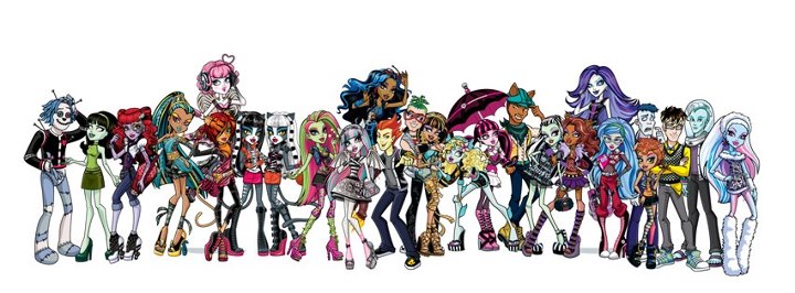 We love Monster High: Foto de todos los alumnos MH