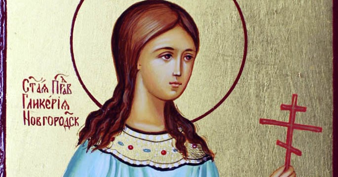 ORTHODOX CHRISTIANITY THEN AND NOW: Saint Glykeria of Novgorod (+ 1522)