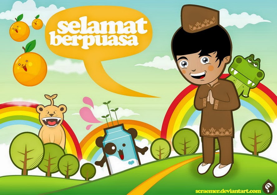Selamat menunaikan ibadah puasa Ramadhan ~ Cikgu Moka