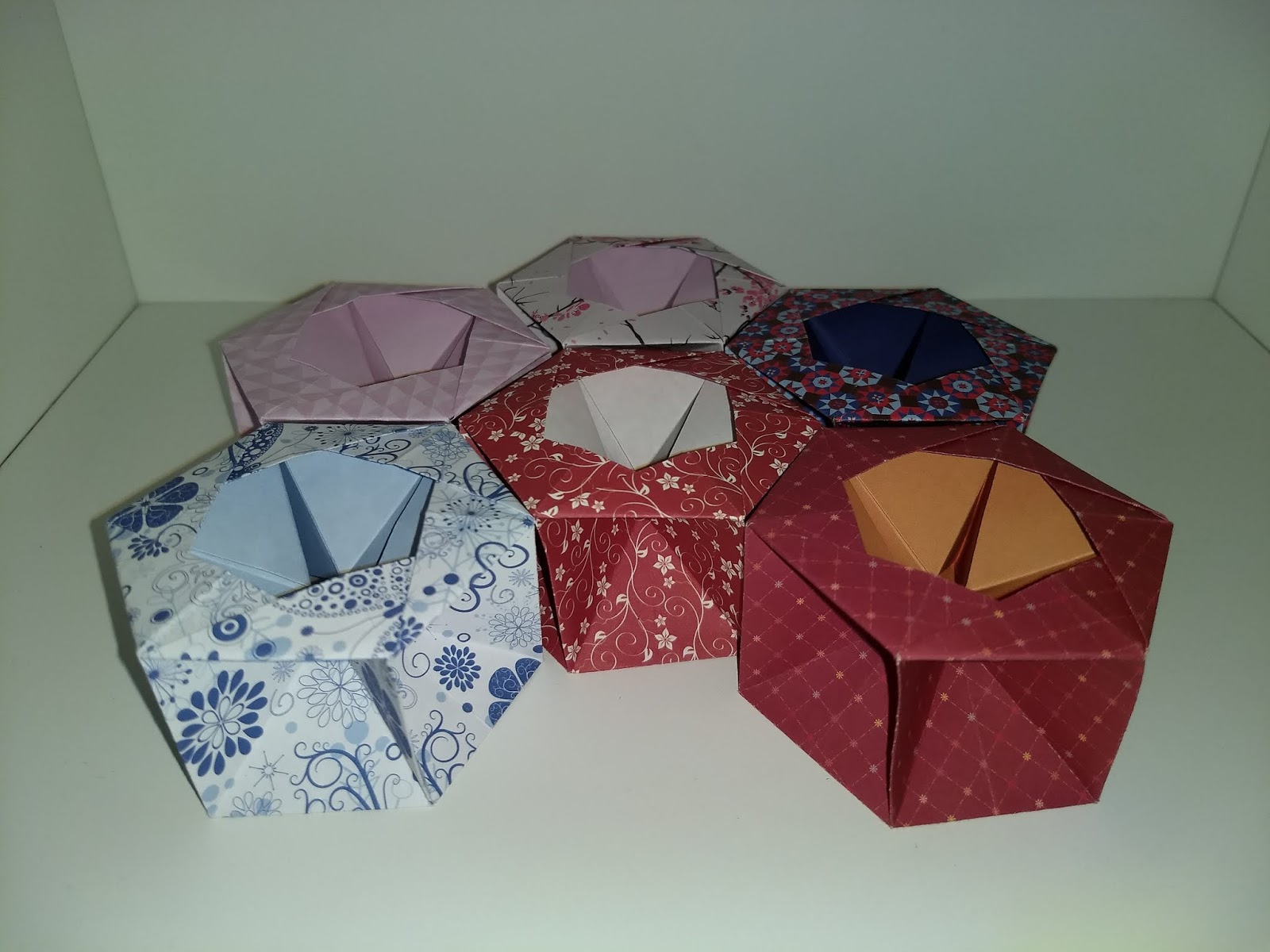 origami: Cristal hexagonal