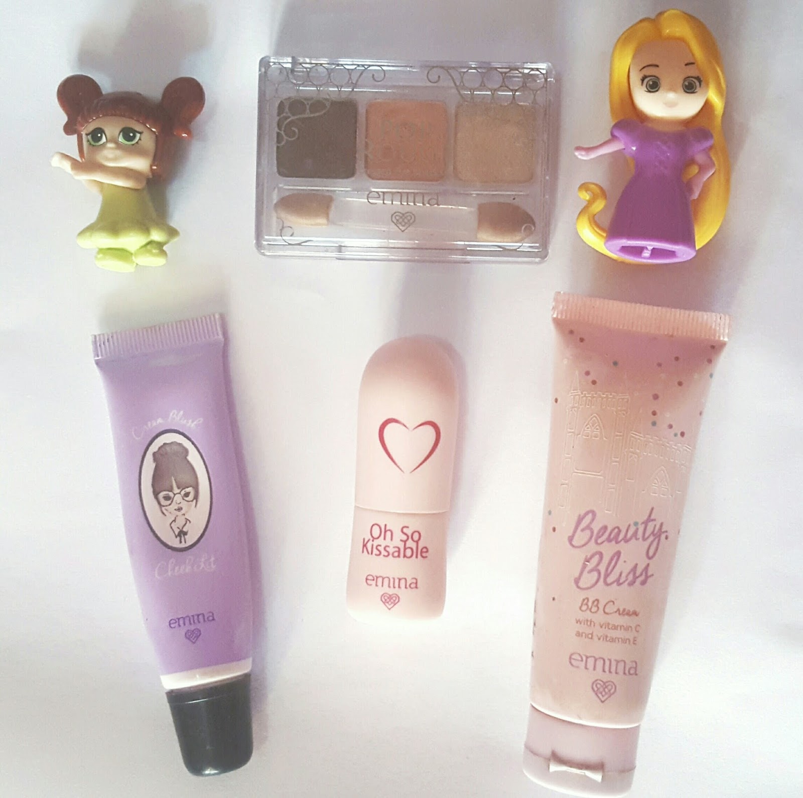 REVIEW EMINA COSMETICS + GLOWY LOOK USING ALL EMINA PRODUCTS