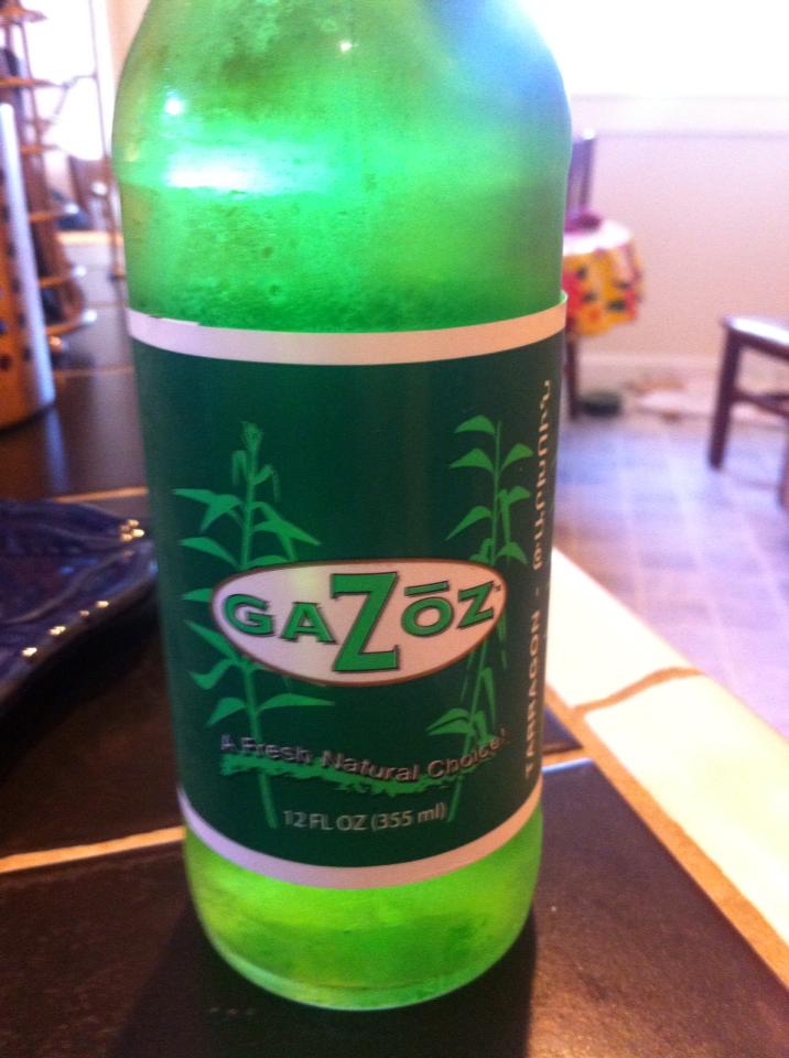 Sku's Recent Eats: Things go better with Gazoz Tarragon Soda