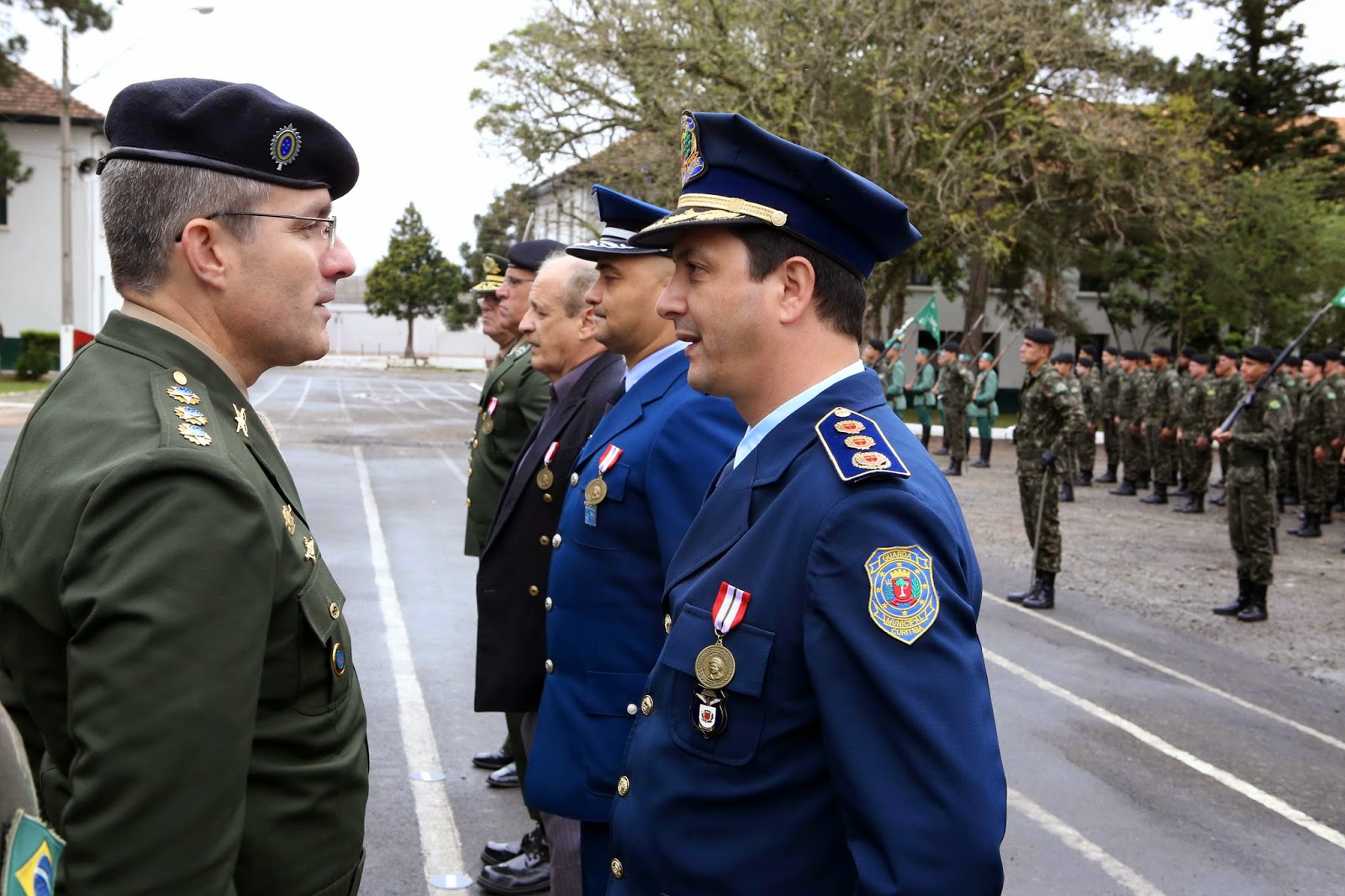 Inspetor Frederico: Homenagem 20° BIB – Batalhão Sargento Max Wolf Filho