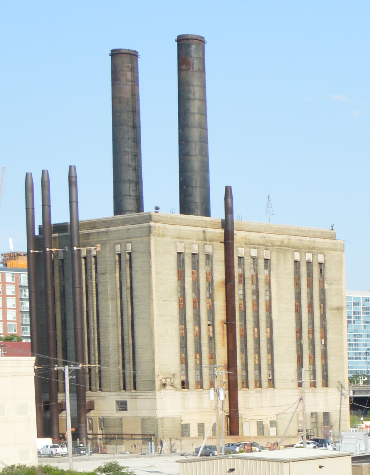 Industrial History: My Photos of Amtrak Chicago Yard and Steam Power Plant