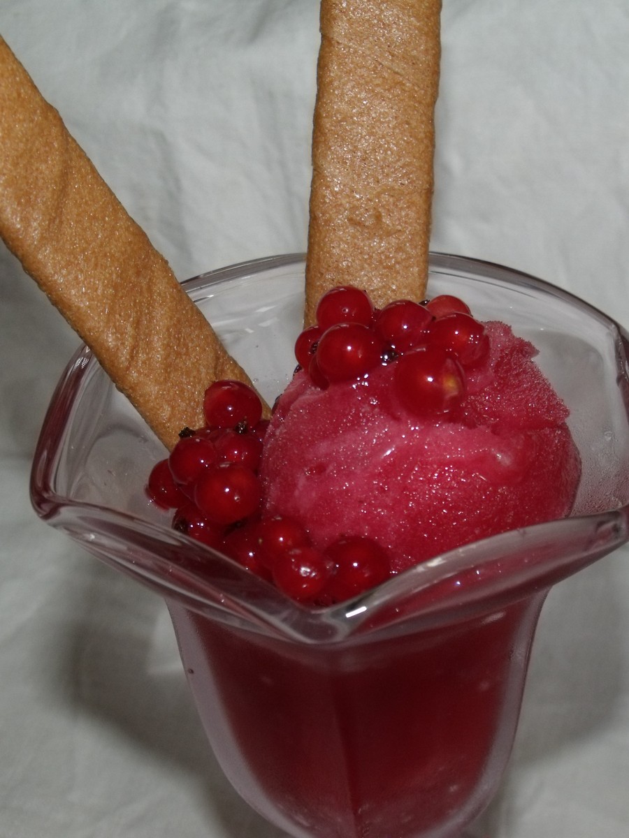 Expériences Gourmandes: Sorbet aux groseilles