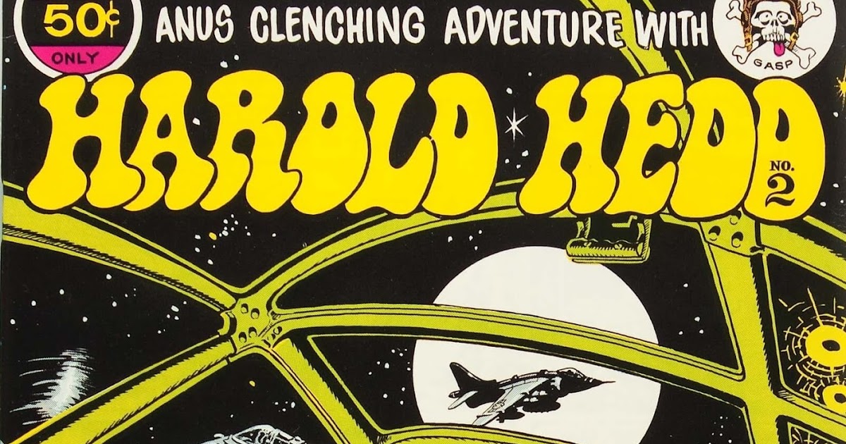 Cap'n's Comics: Harold Hedd by Rand Holmes