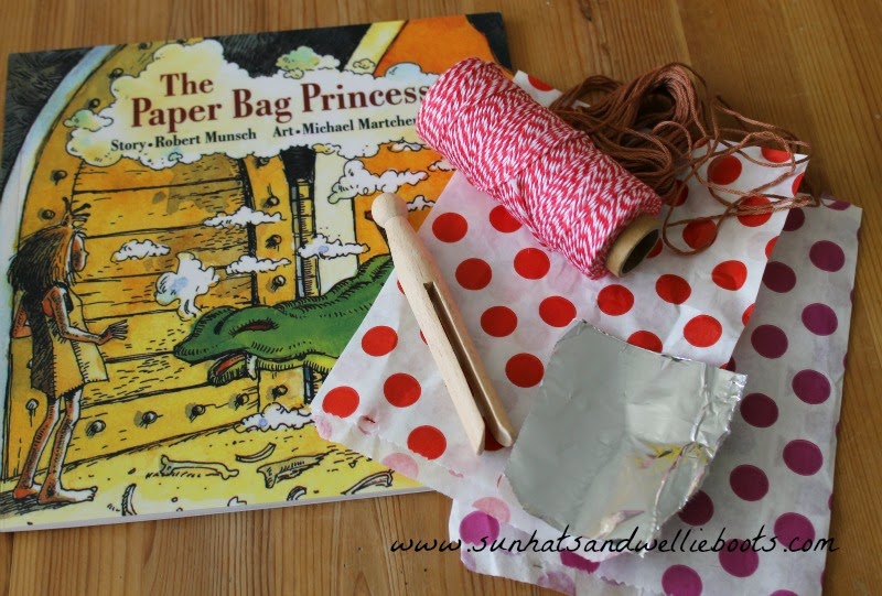 Paper Bag Princess Puppet Templates