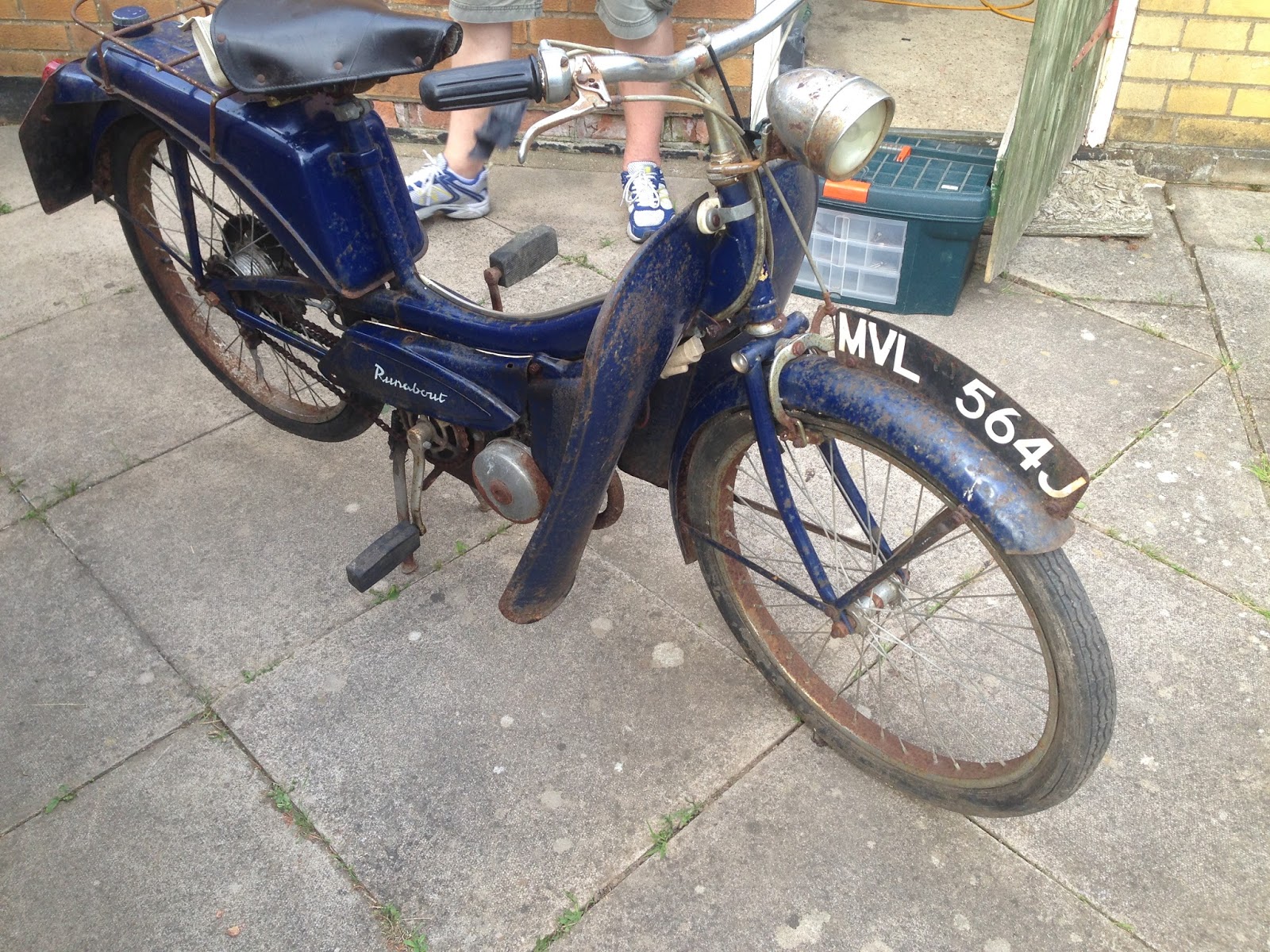 Raleigh runabout RM6 restoration blog: 2015