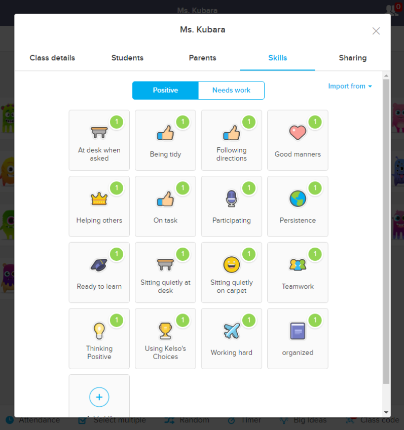 Ms. Kubara's Grade 1/2 Classroom: ClassDojo
