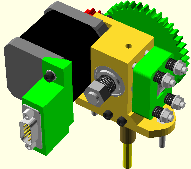 HydraRaptor: Mendel90 extruder