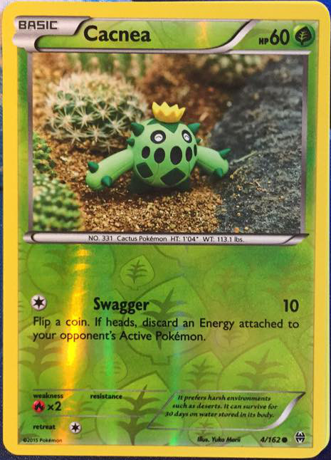 Cacnea -- BREAKthrough Pokemon Card Review | PrimetimePokemon's Blog