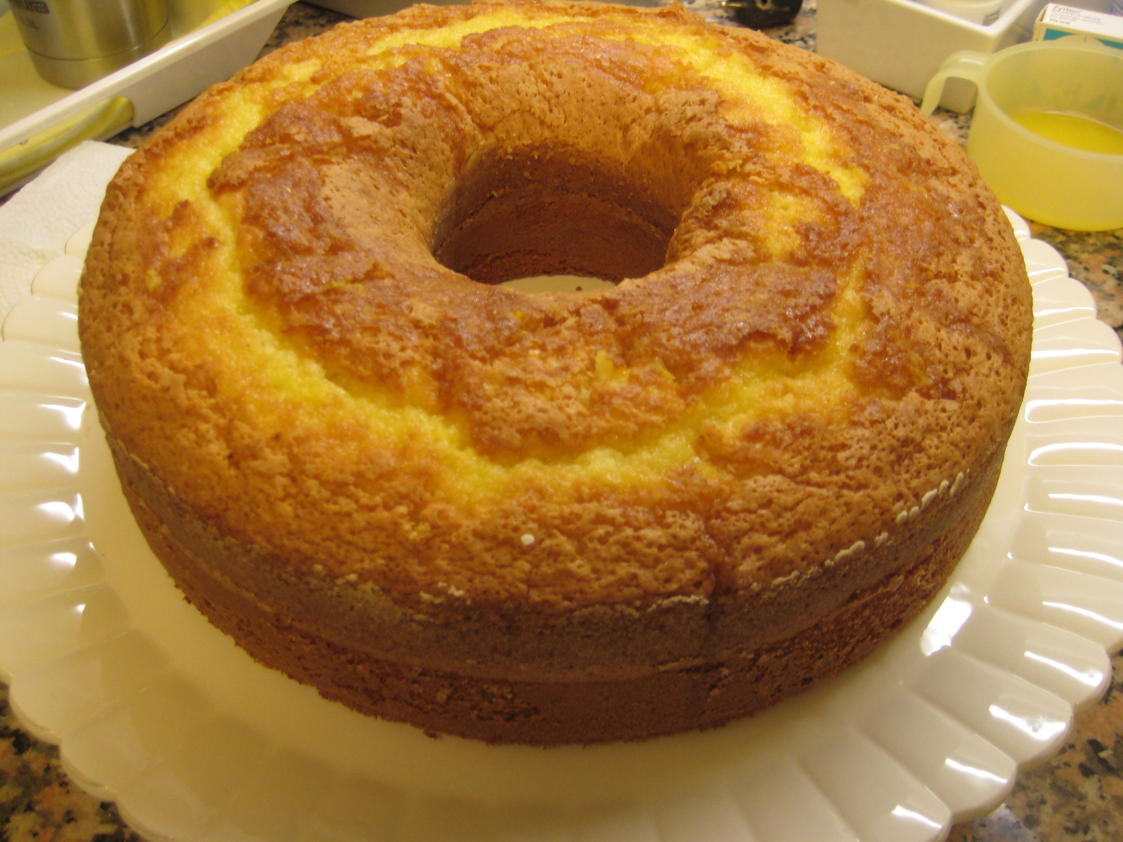 Receitas práticas de culinária: Bolo de laranja