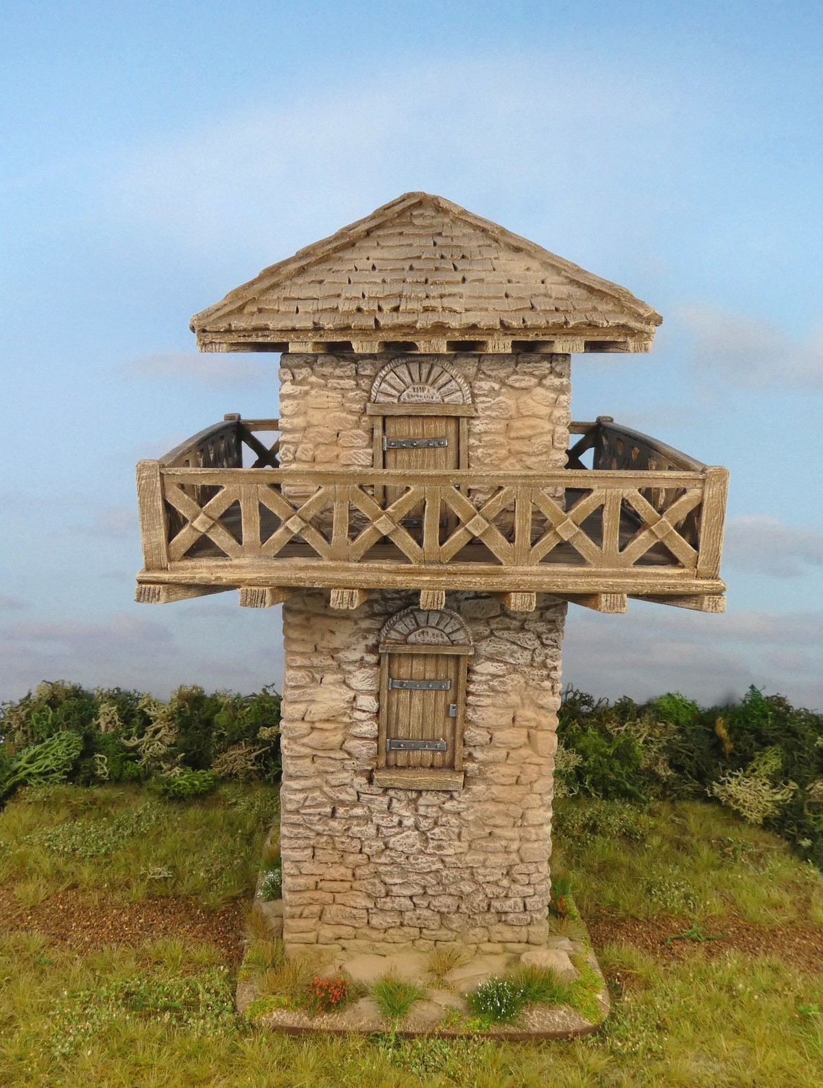 Bunker Hill: Roman stone Watchtower