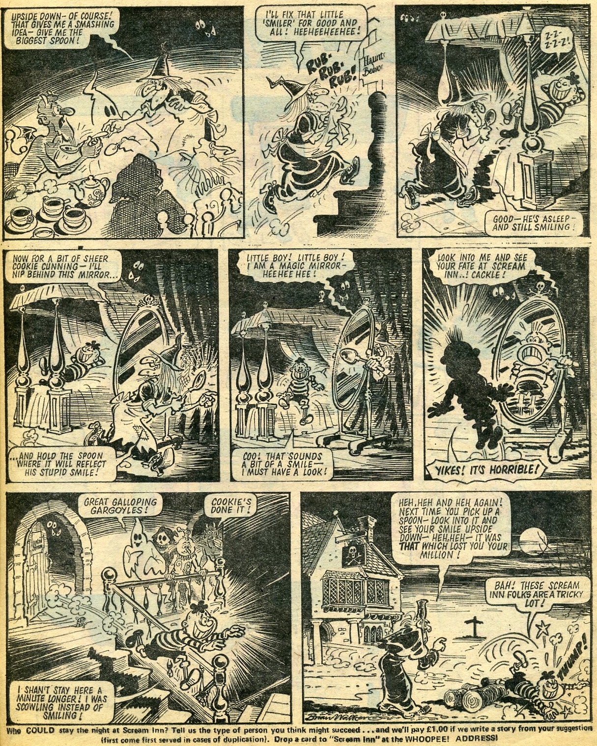 *KAZOOP !!: GUEST APPEARANCES AT SCREAM INN – SMILER