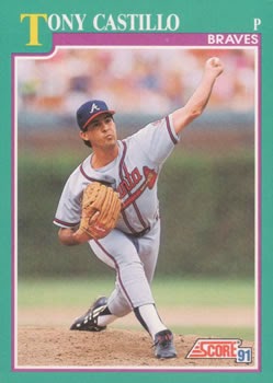 Atlanta Braves #100 Favorite Players from the 1970's: #89 TONY CASTILLO