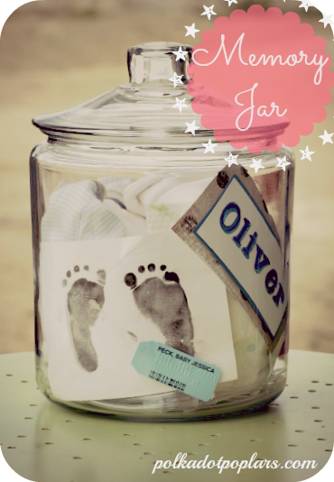 Crafts with Jars: DIY Baby Memory Jar