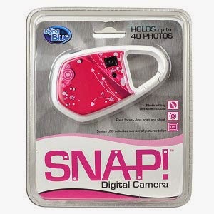 Daily Deals: SNAP! Digital Camera Pink DB15007 300K Carabiner
