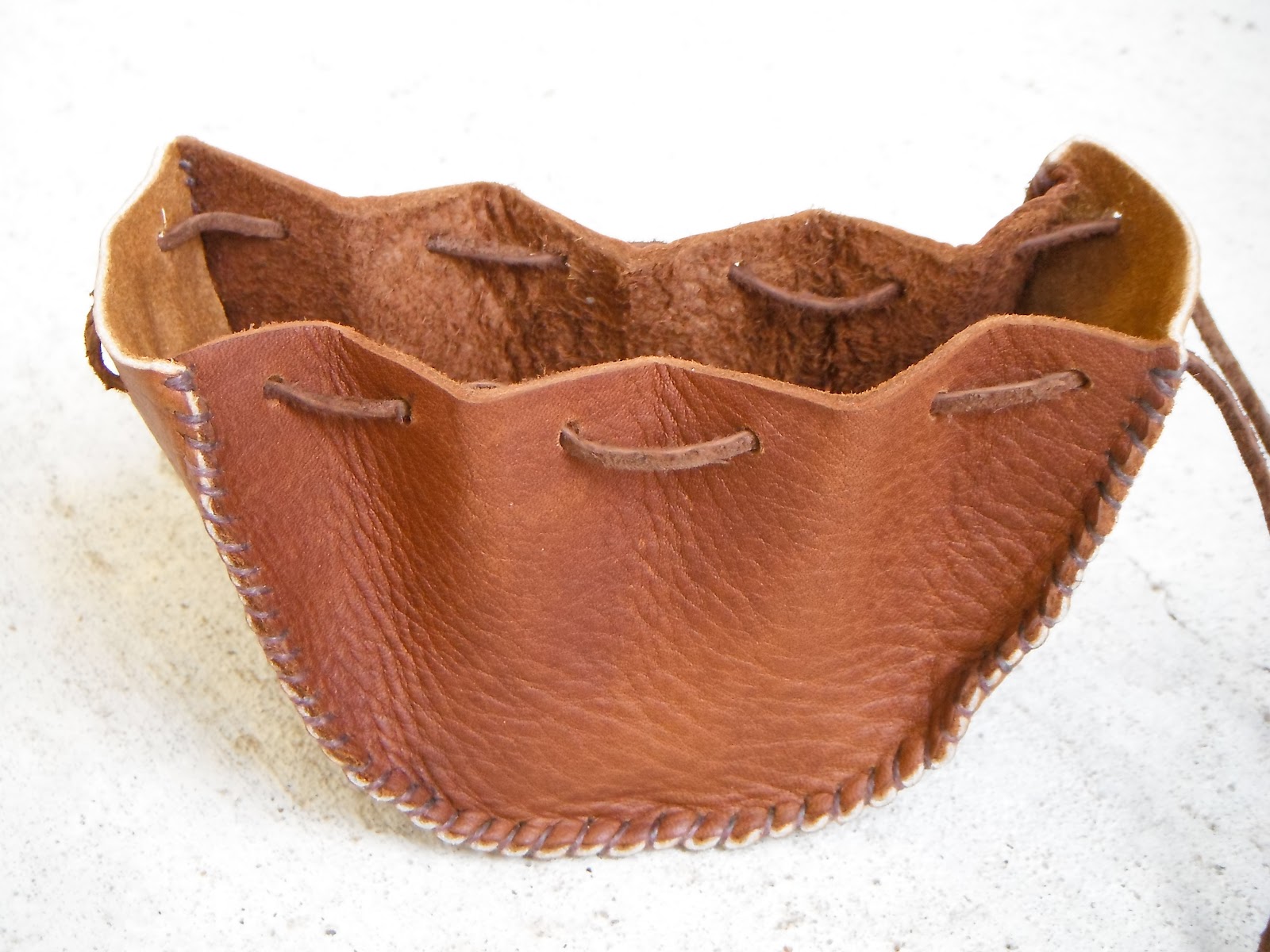 ..non*sense..: leather pouch