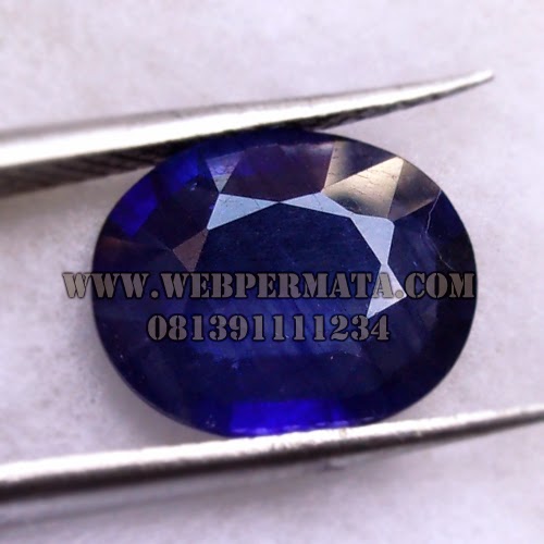 Merah Batu Permata: Batu Mulia Blue Sapphire