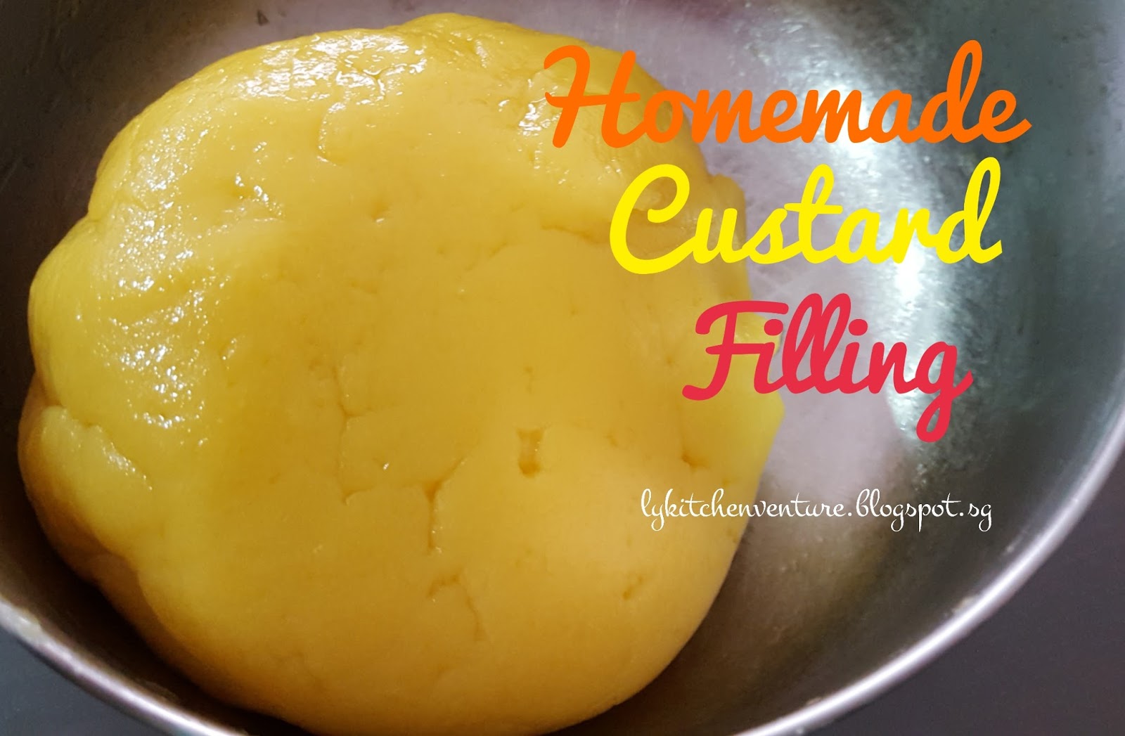LY's Kitchen Ventures: Homemade Custard Filling